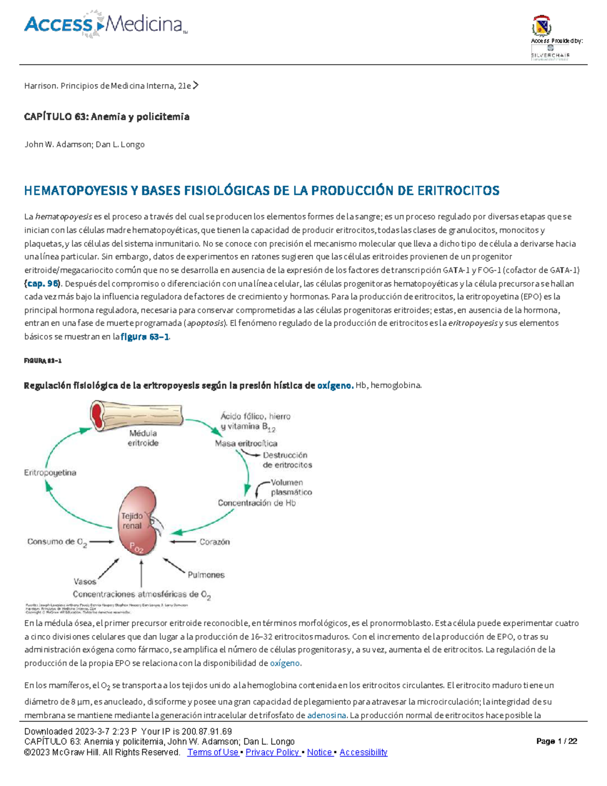 Anemia harrison - Harrison. Principios de Medicina Interna, 21e ...