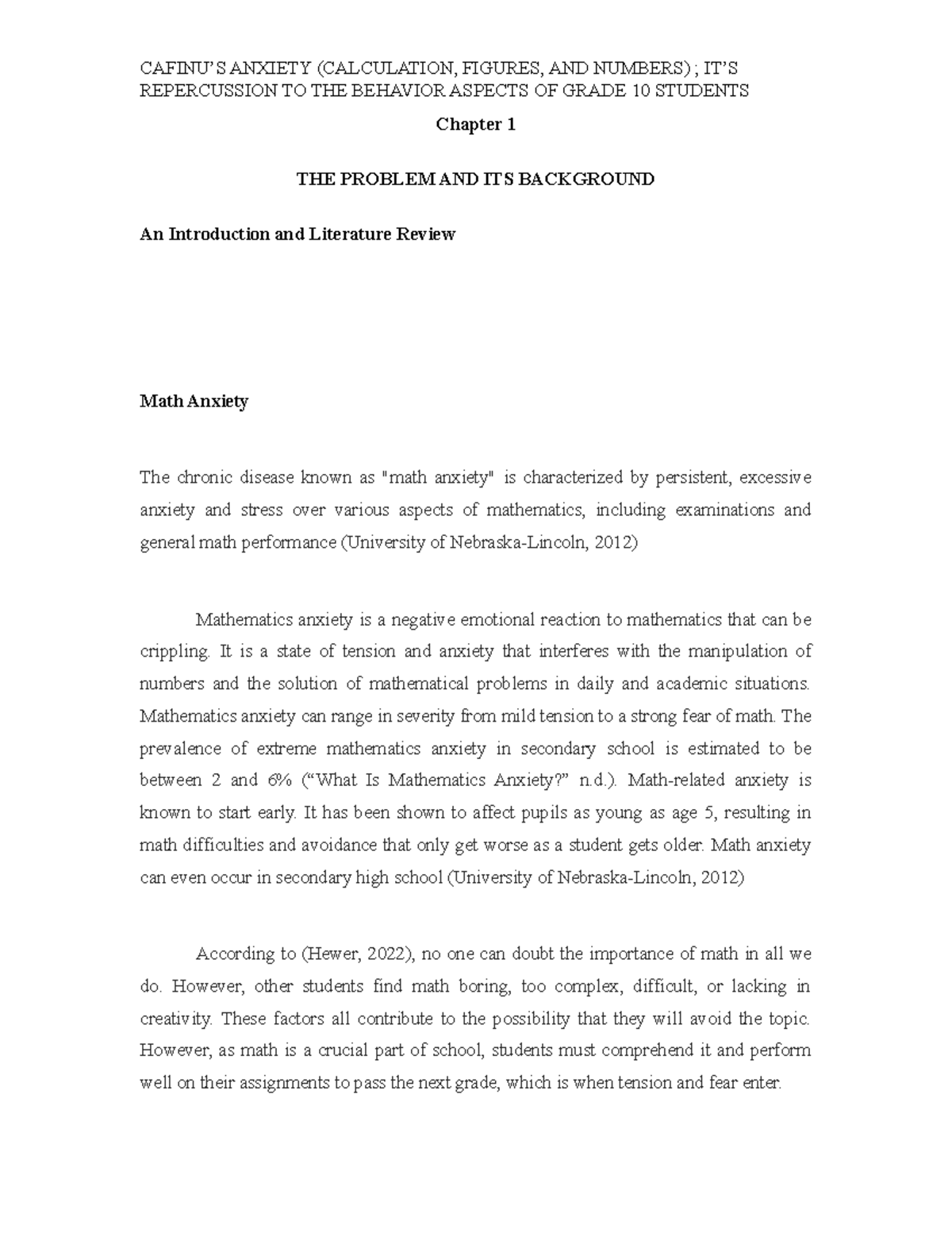 Inbound 5217366701594218417 - Chapter 1 THE PROBLEM AND ITS BACKGROUND ...