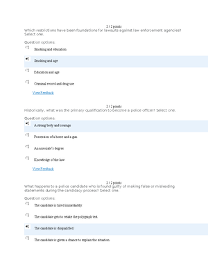 CJ 120 Module Two Practice Activity - (A text-only version of the wheel ...