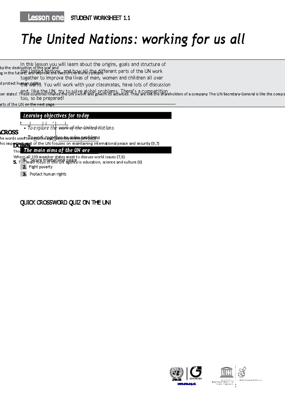 Student-Worksheet-1 - contemporary world worksheet - OSS to describe ...