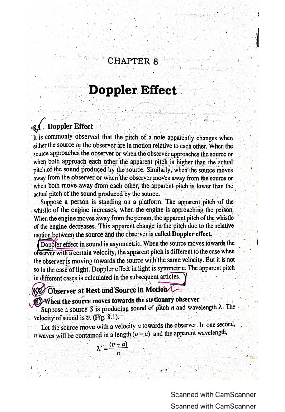 Doppler Effect - Physics-1 - Studocu