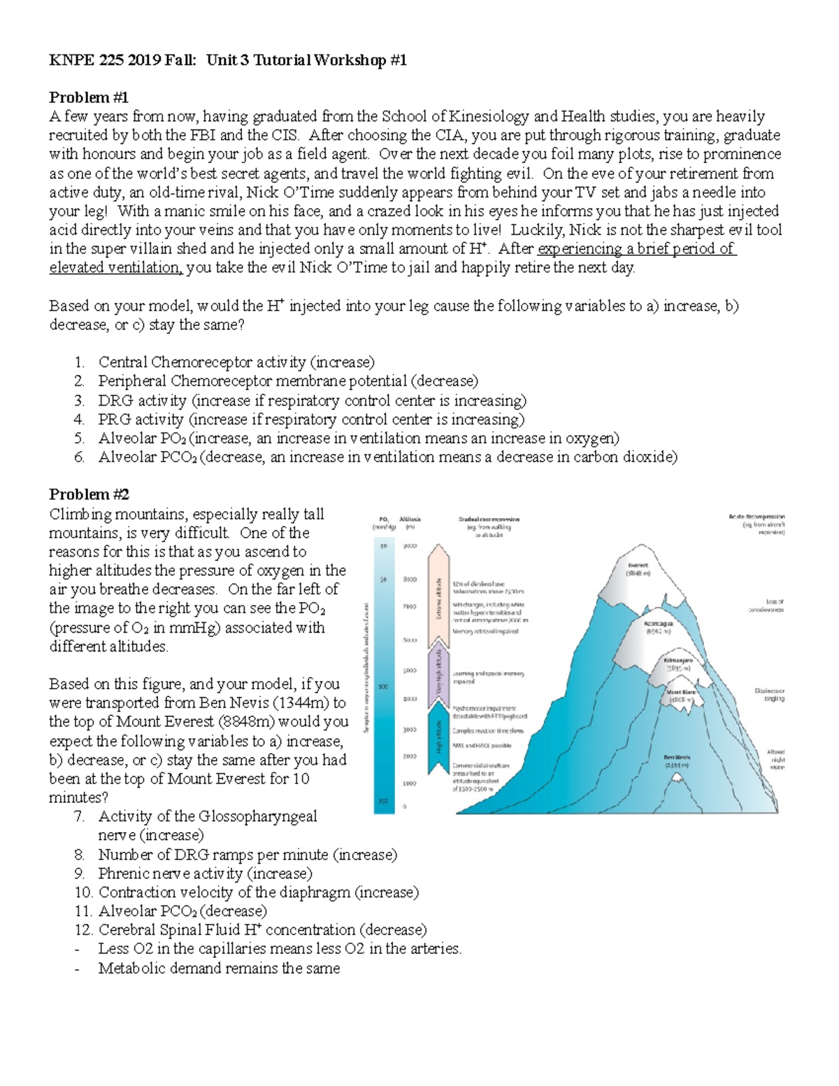 TW Unit 3 - T1 - Great course, here is come homework to help - KNPE 225 ...