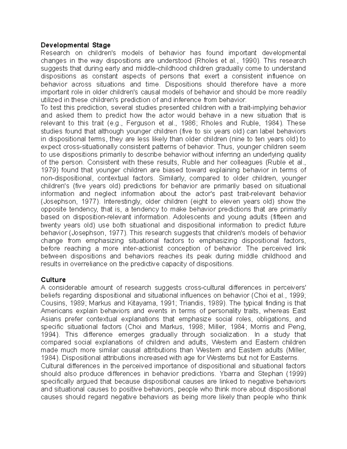 Developmental Stage - Developmental Stage Research on children's models ...