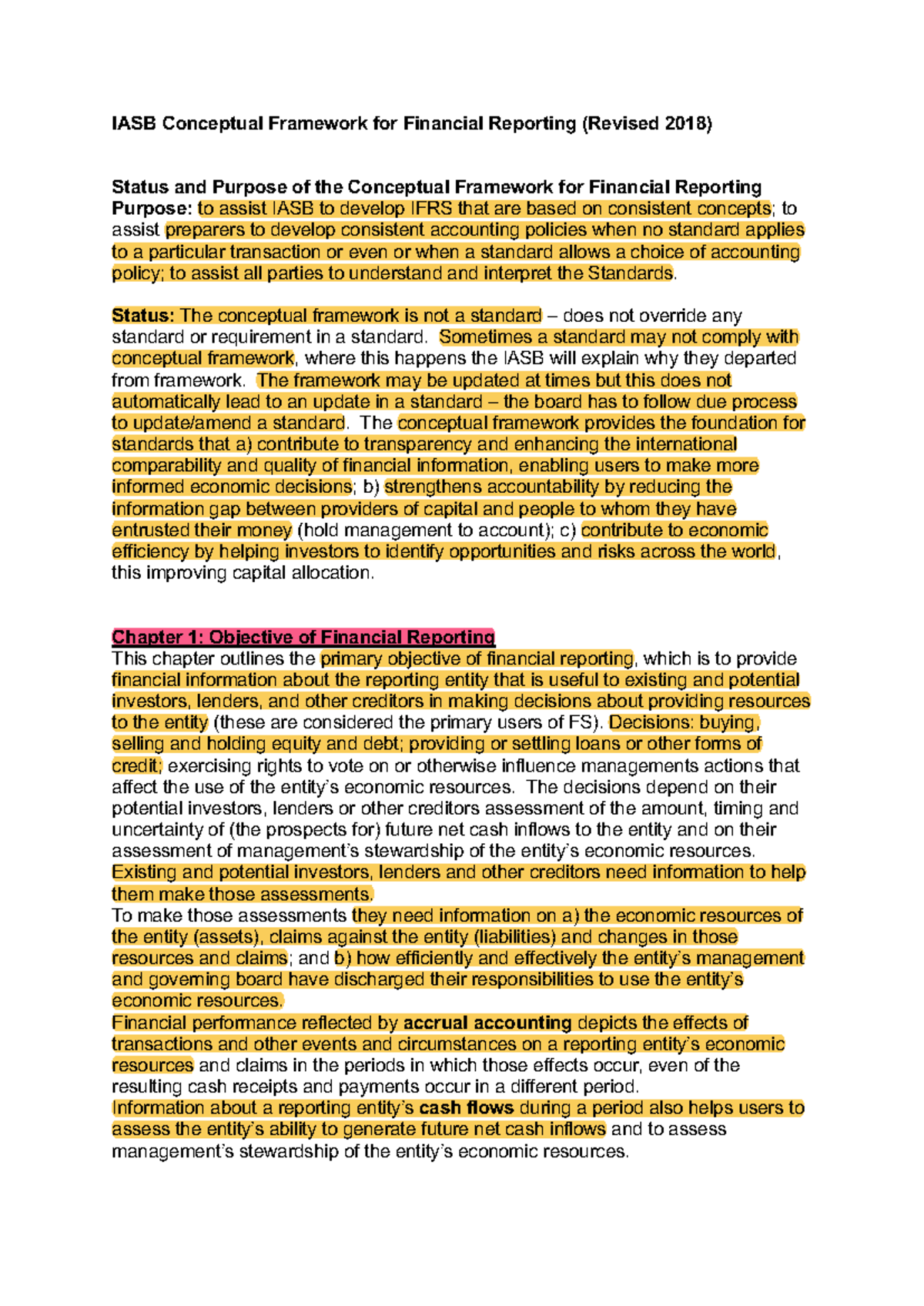 IASB Conceptual Framework Fact Sheet MB 2024 - IASB Conceptual ...
