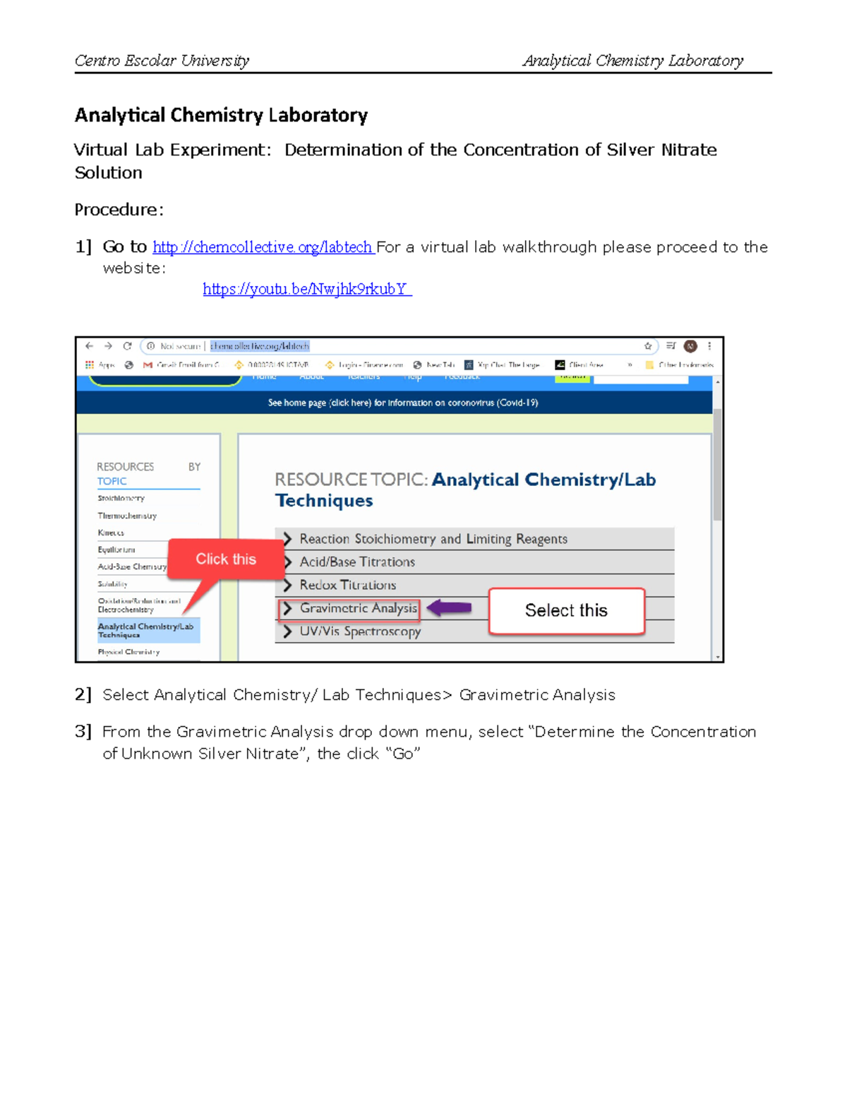 Group 4-Virtual Expt 2 - Analytical Chemistry Laboratory Virtual Lab ...