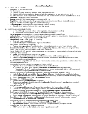 Clinical psychology notes - Definition and training Evolution of ...