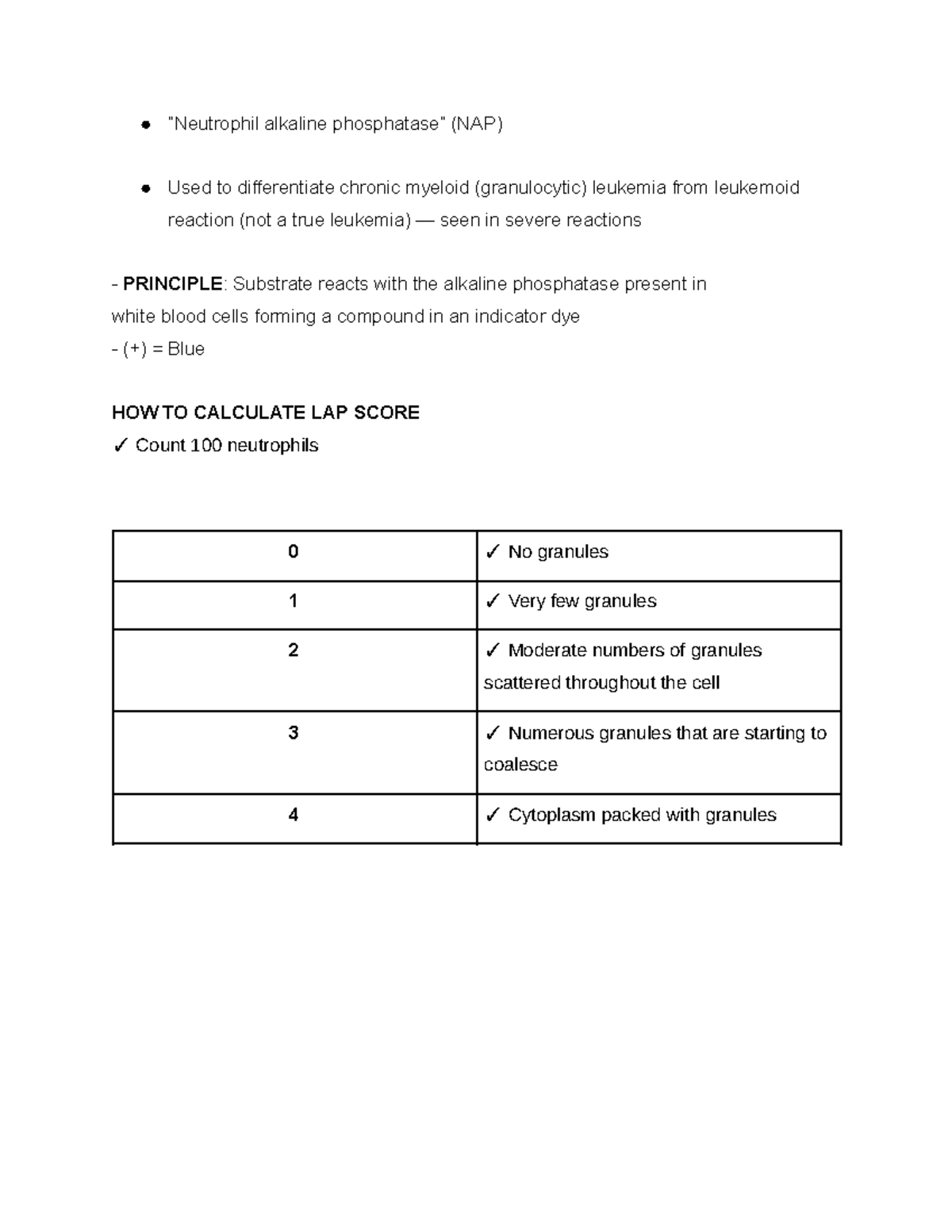 Hematology Cytochemistry part 2 - “Neutrophil alkaline phosphatase ...