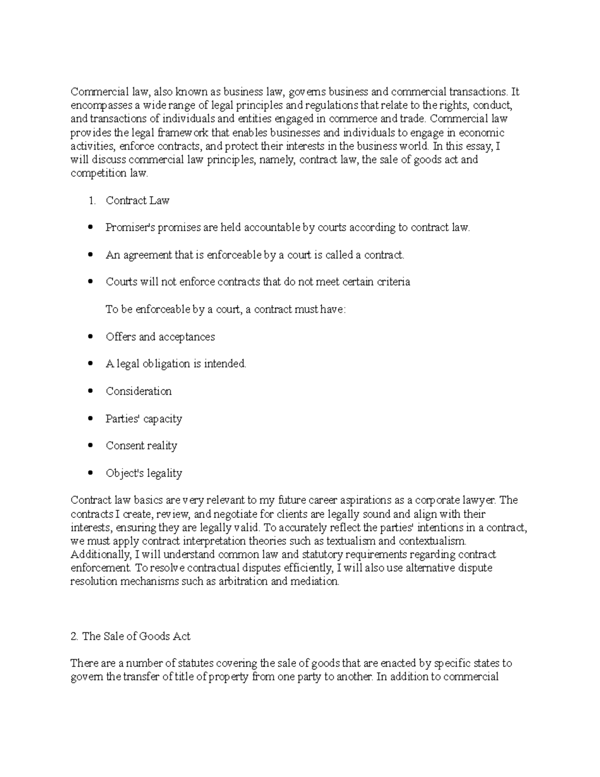 Commercial law Ranggita - Commercial law, also known as business law ...