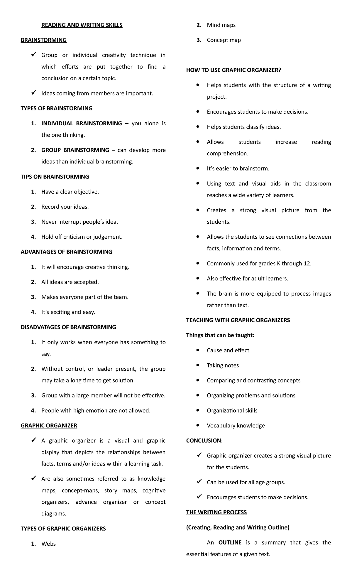 Oral Communication, etc. Unit 1 Summary - OLFU - Studocu
