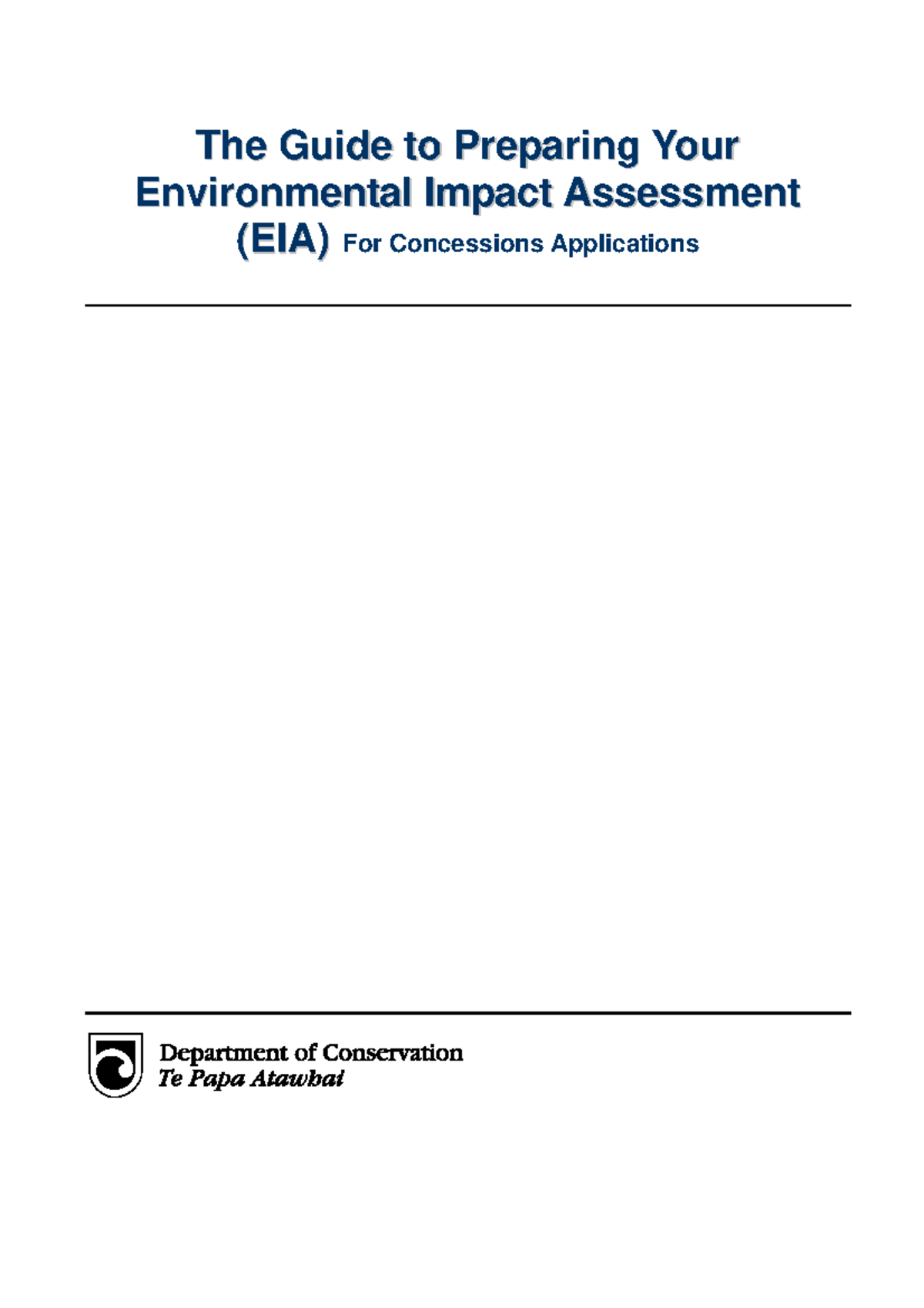 The guide to environmental impact assessments 2 - TThhee GGuuiiddee ...