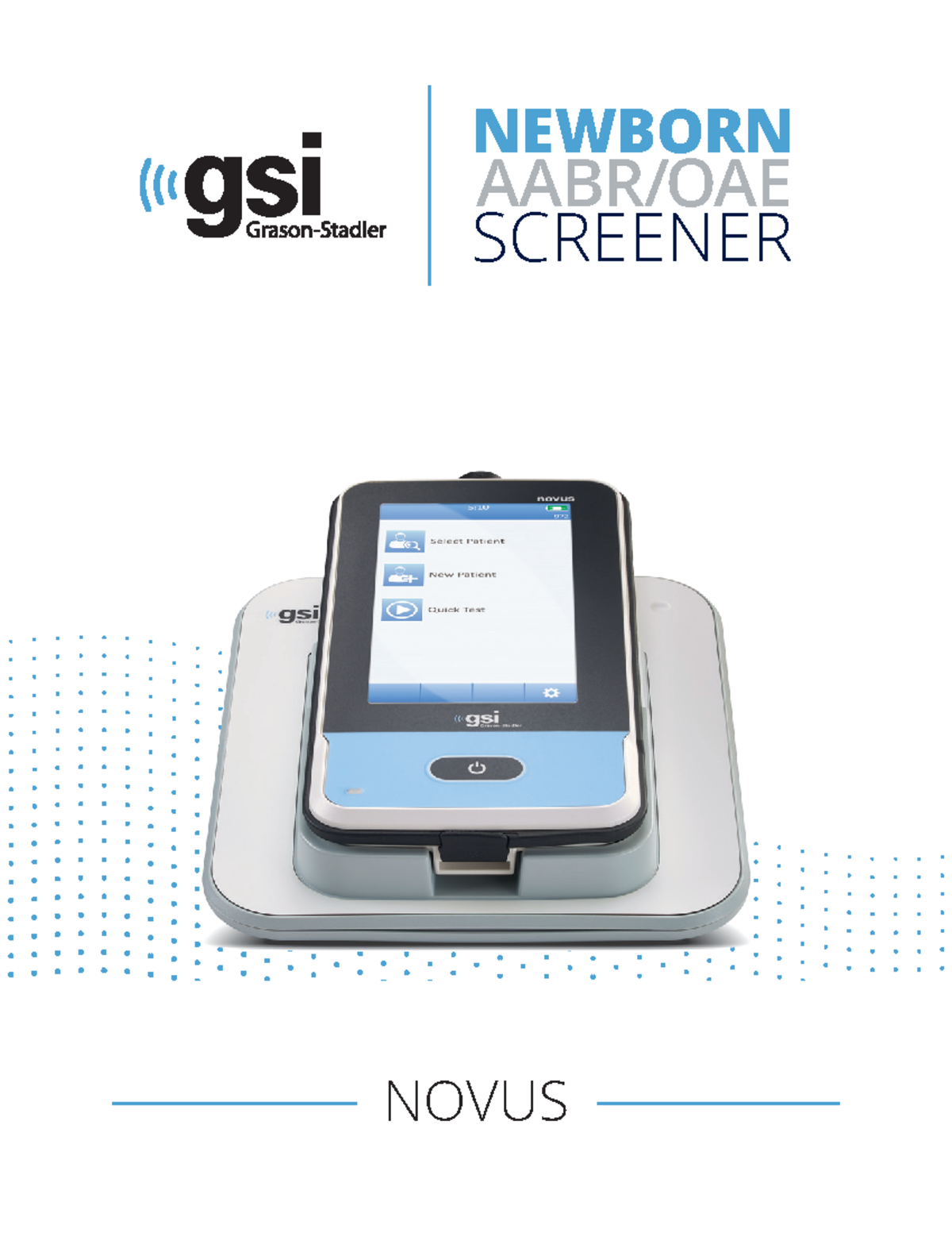 3 - Catalogo equipo otoacustico - NEWBORN AABR/OAE SCREENER NOVUS ...