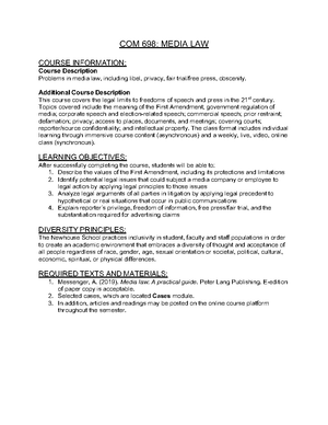 MMI 606 Syllabus - Content management - MMI 606 Content Management ...