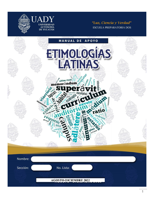 Latin 1 - Material de estudio - Textos para la traducción Latín II Tibi ...