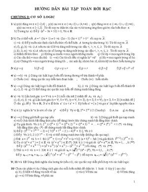HAM Boole - Misc - GV LÊ VĂN HỢP CHƯƠNG VII HÀM BOOLE Ký hiệu n là số nguyên 1. I. HÀM BOOLE: 1 ...