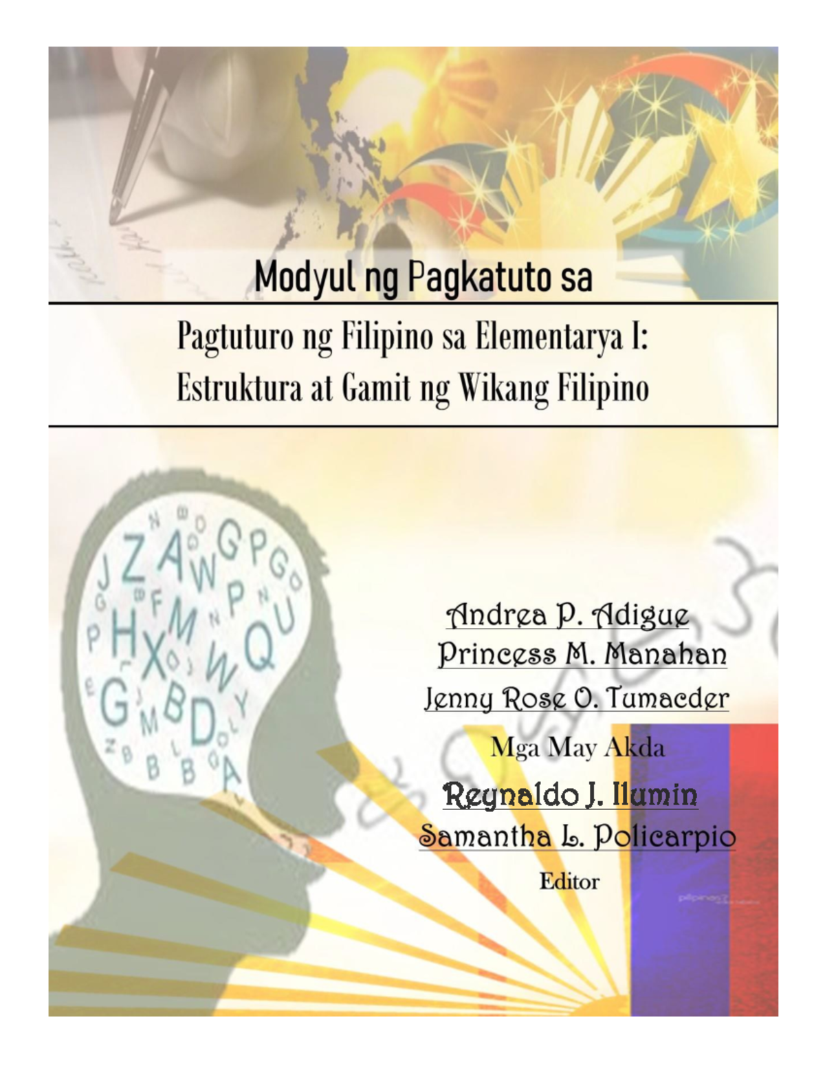 EED-7- Modyul - a module to learn - PAUNANG SALITA Pagtuturo ng ...