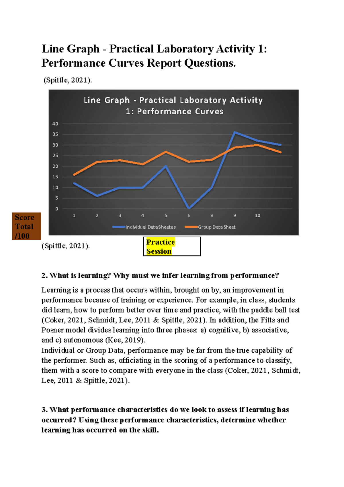 Assessment 3 Practical Laboratory- Practical Laboratory Activity 1 ...