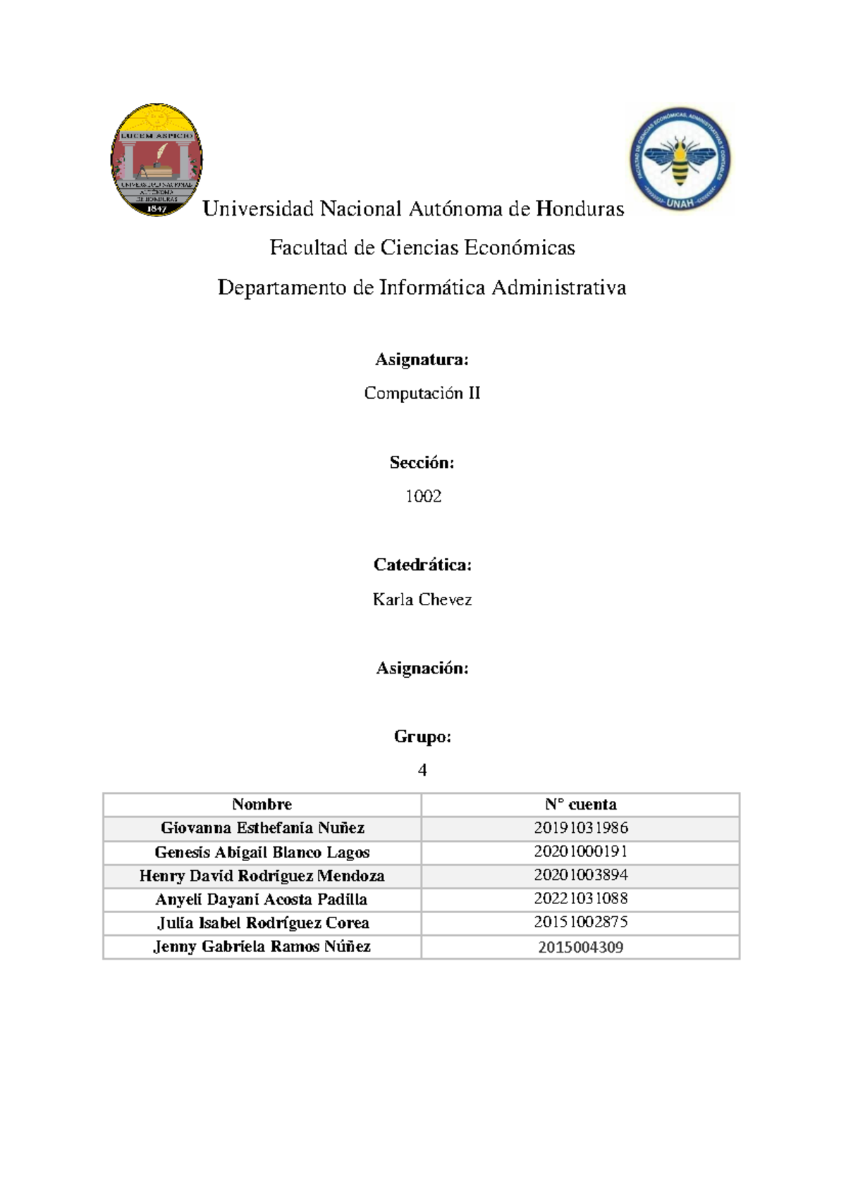 Proyecto Final Computacion-1 (1) 231130 100722 - Universidad Nacional Autónoma de Honduras ...
