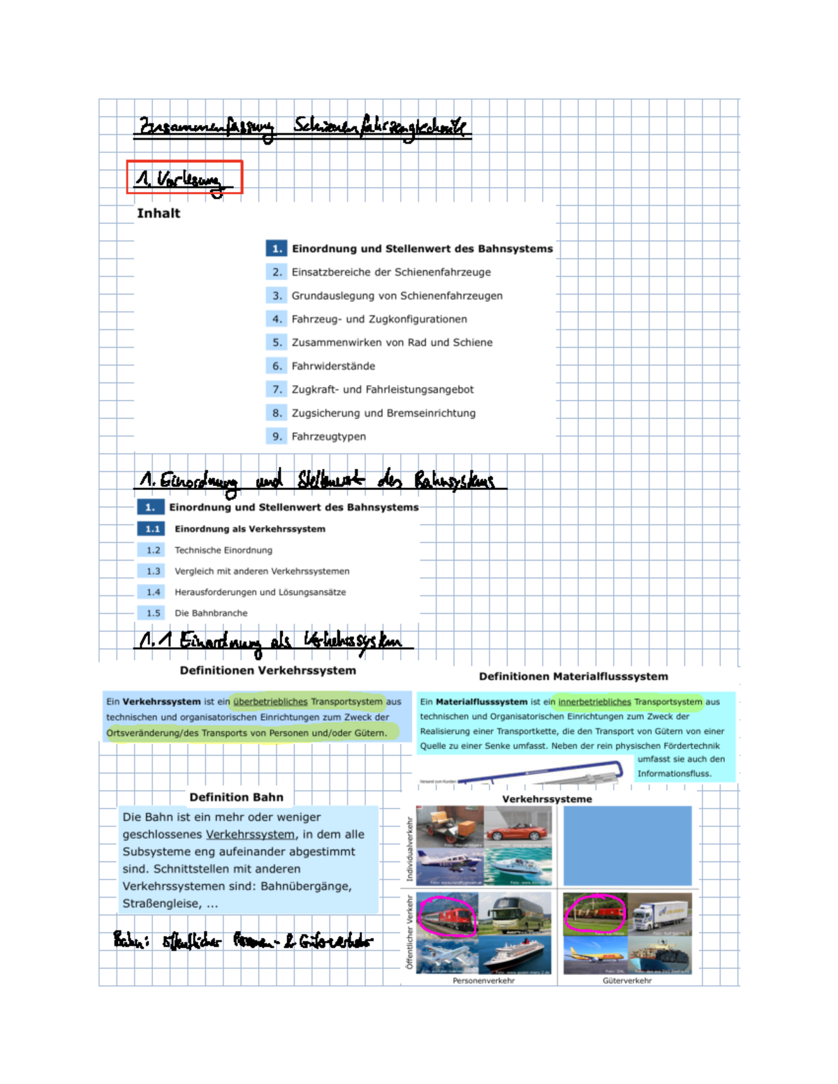 Zusammenfassung Schienenfahrzeugtechnik - Zusammenfassung Schienenfahrzeugtechnik 1 Vorlesung 1 ...