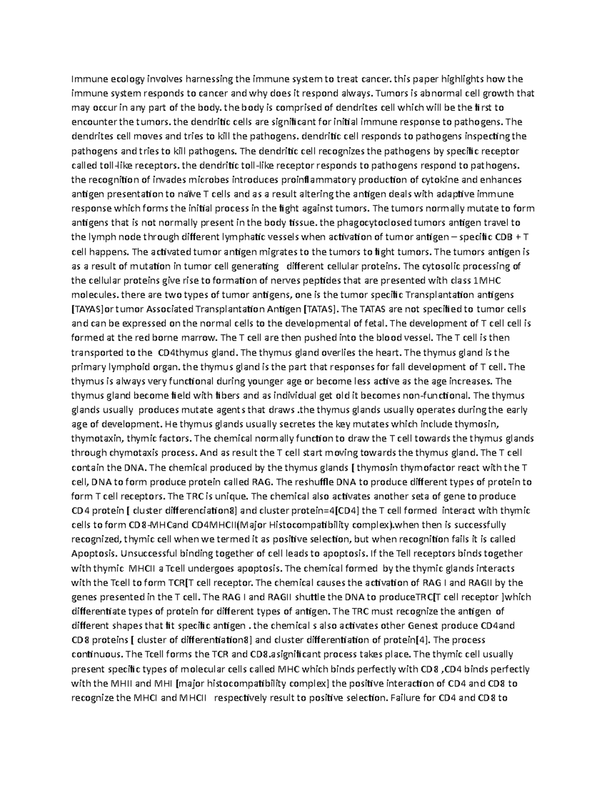 Beatrice - african literature - Immune ecology involves harnessing the ...
