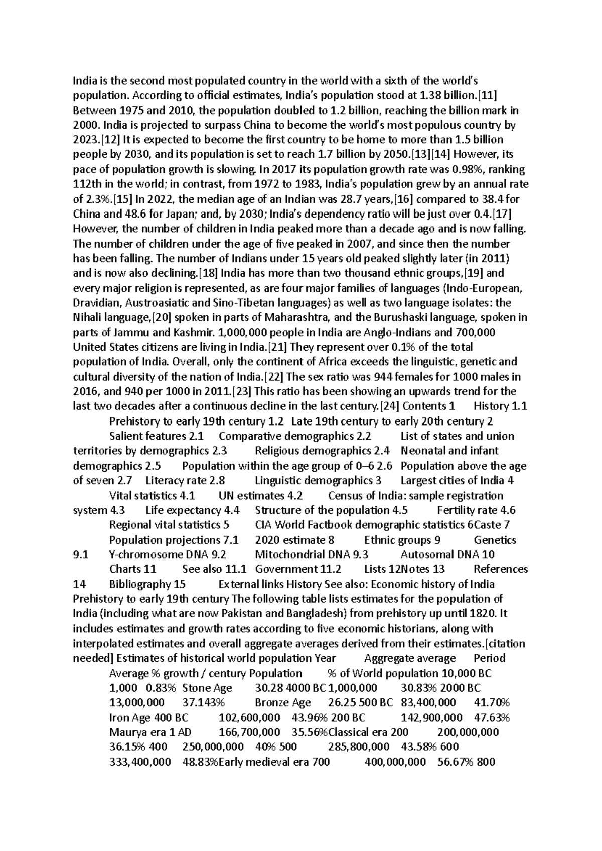 India 2 - Country essay - India is the second most populated country in ...