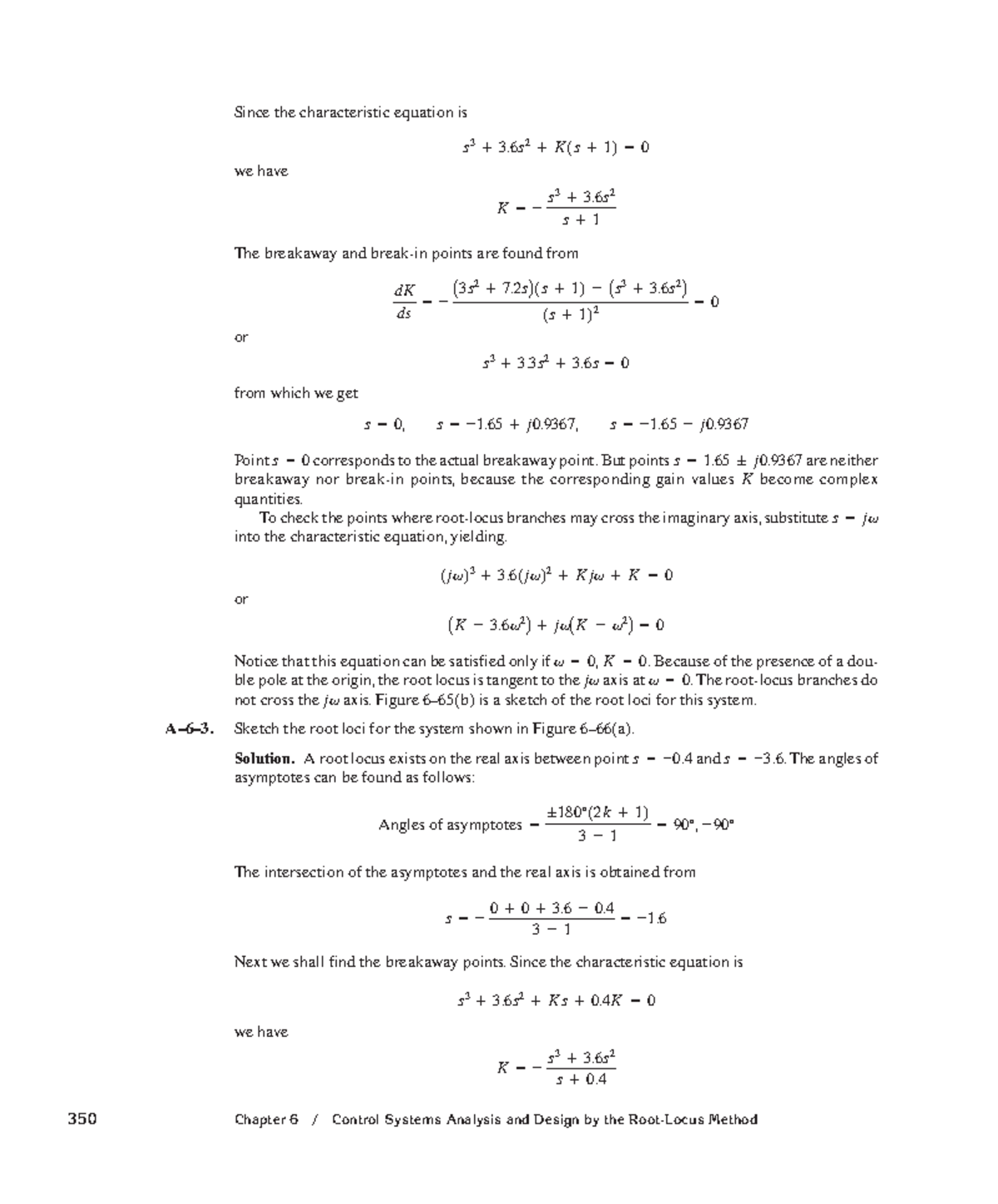 Modern control engineering-73 - 350 Chapter 6 / Control Systems ...