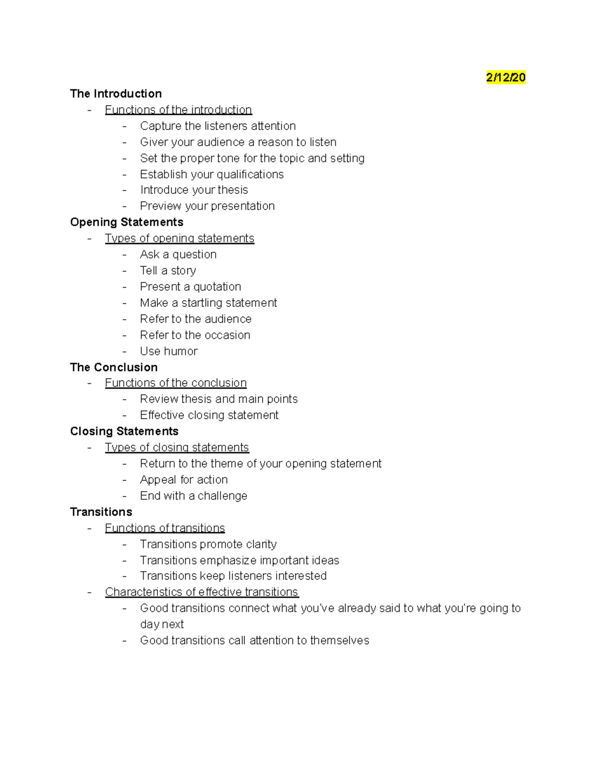 MCOM Lab Notes - Professor Lea Fulton MCOM 2310 - 2/12/ The ...