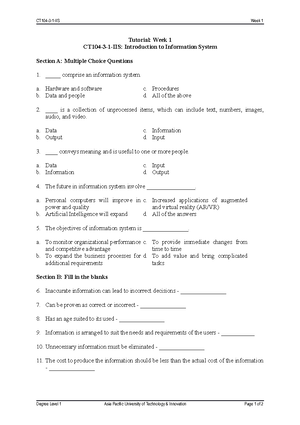 Assignment Group - CT111-2-3 COMPUTING THEORY ASSIGNMENT SCENARIO Most ...