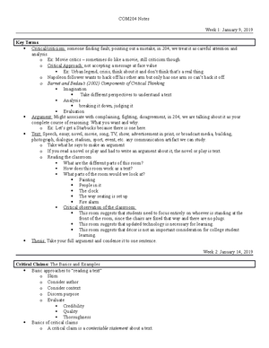 COM 204 Building an Argument - 6/ Building An Argument -Basic form of building an argument ...