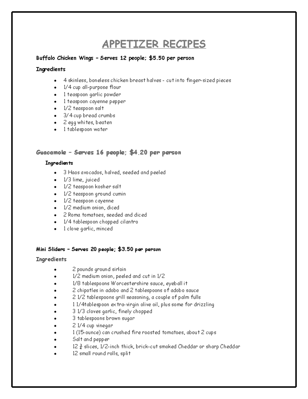 Fraction recipies - This is Math material for students to work on as a ...