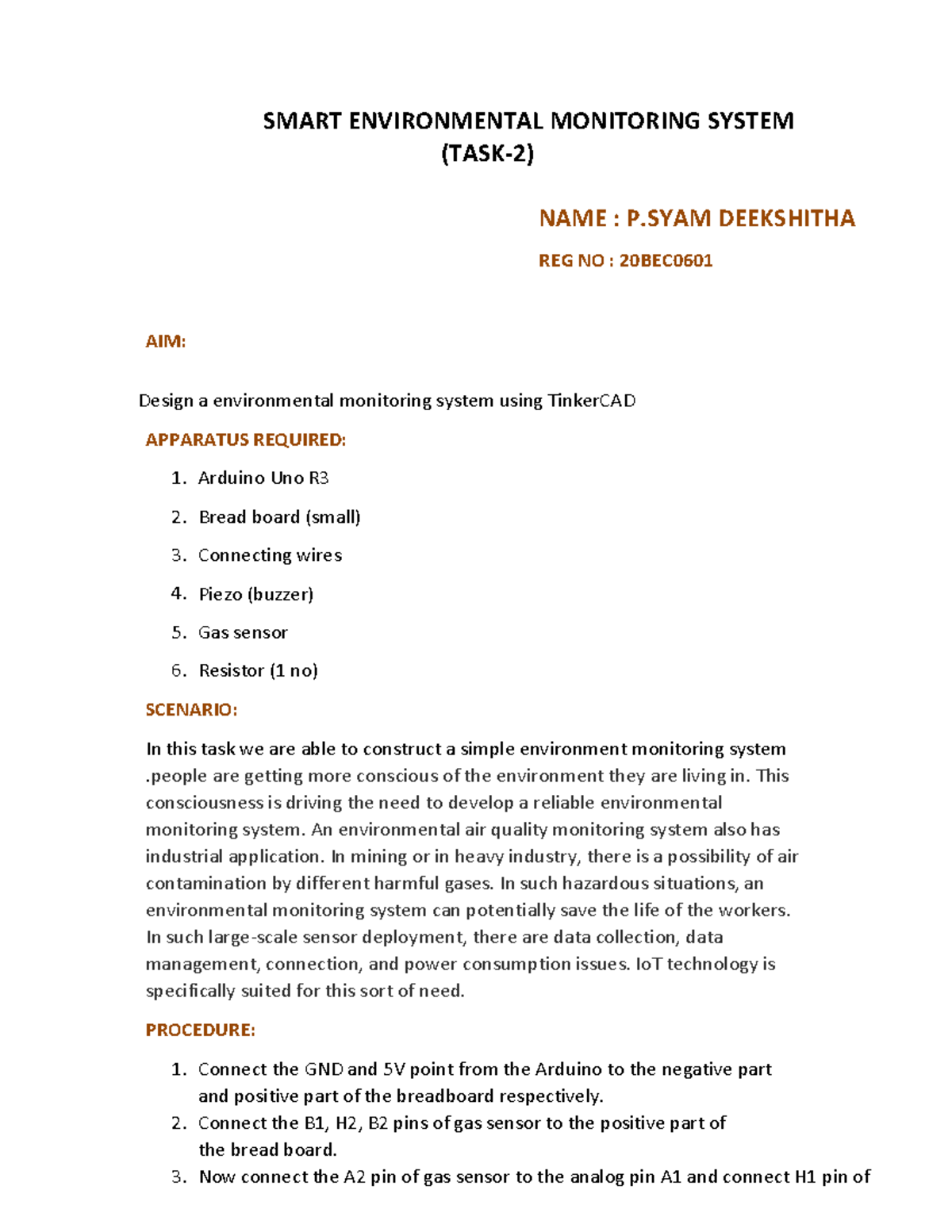 IOT LAB TASK 2 - ntg - AIM: SMART ENVIRONMENTAL MONITORING SYSTEM (TASK ...