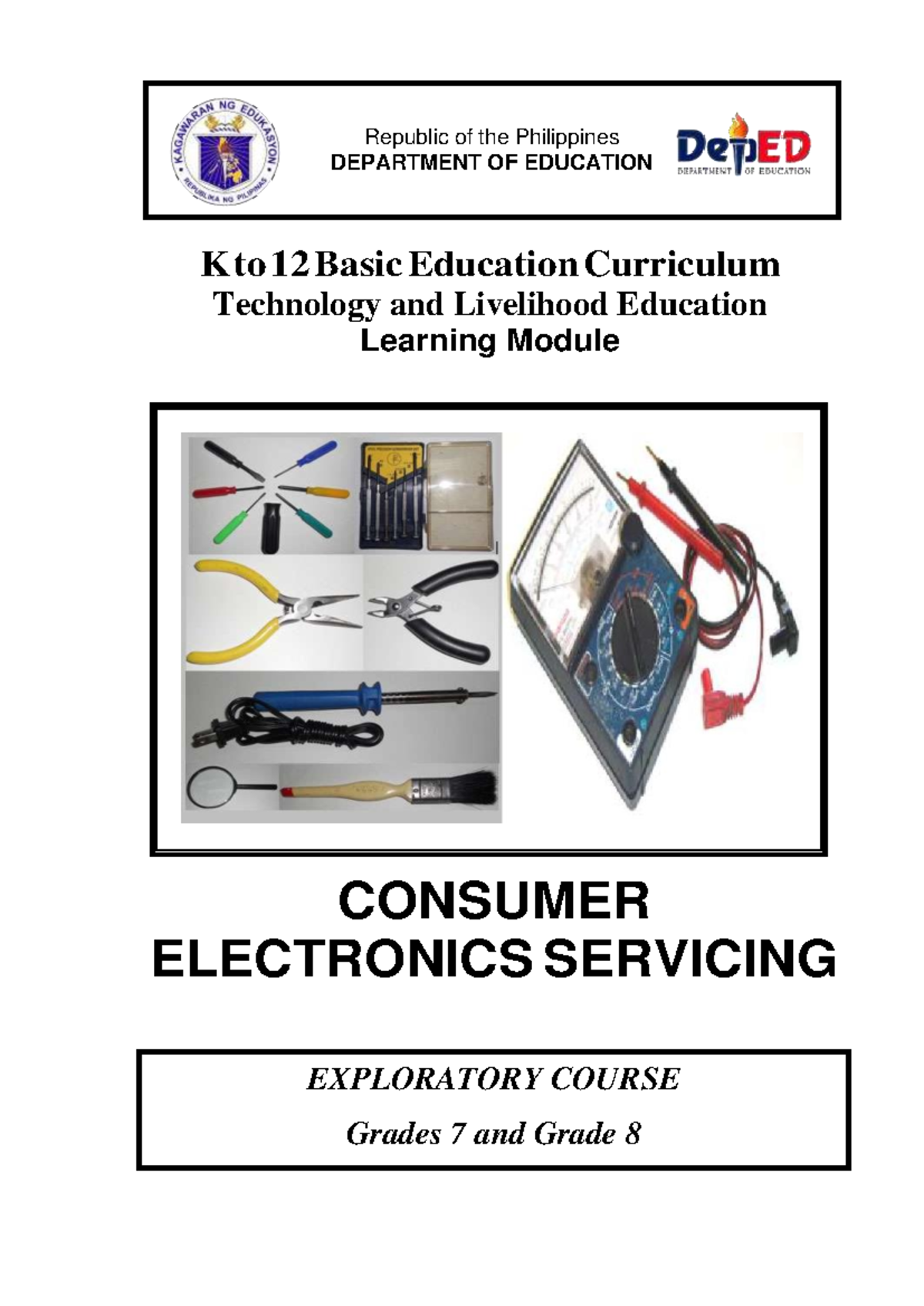 Module-1-Electronics - K to 12 Basic Education Curriculum Technology ...