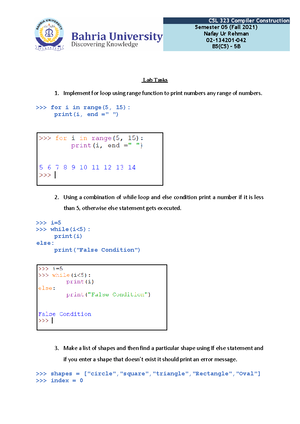 CC lab 6 - these are my lab performance - 02-134211- Lab 6: lexical ...