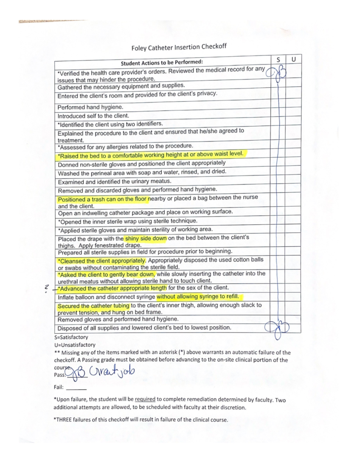 Foley catheter - NURS 5318 - Studocu
