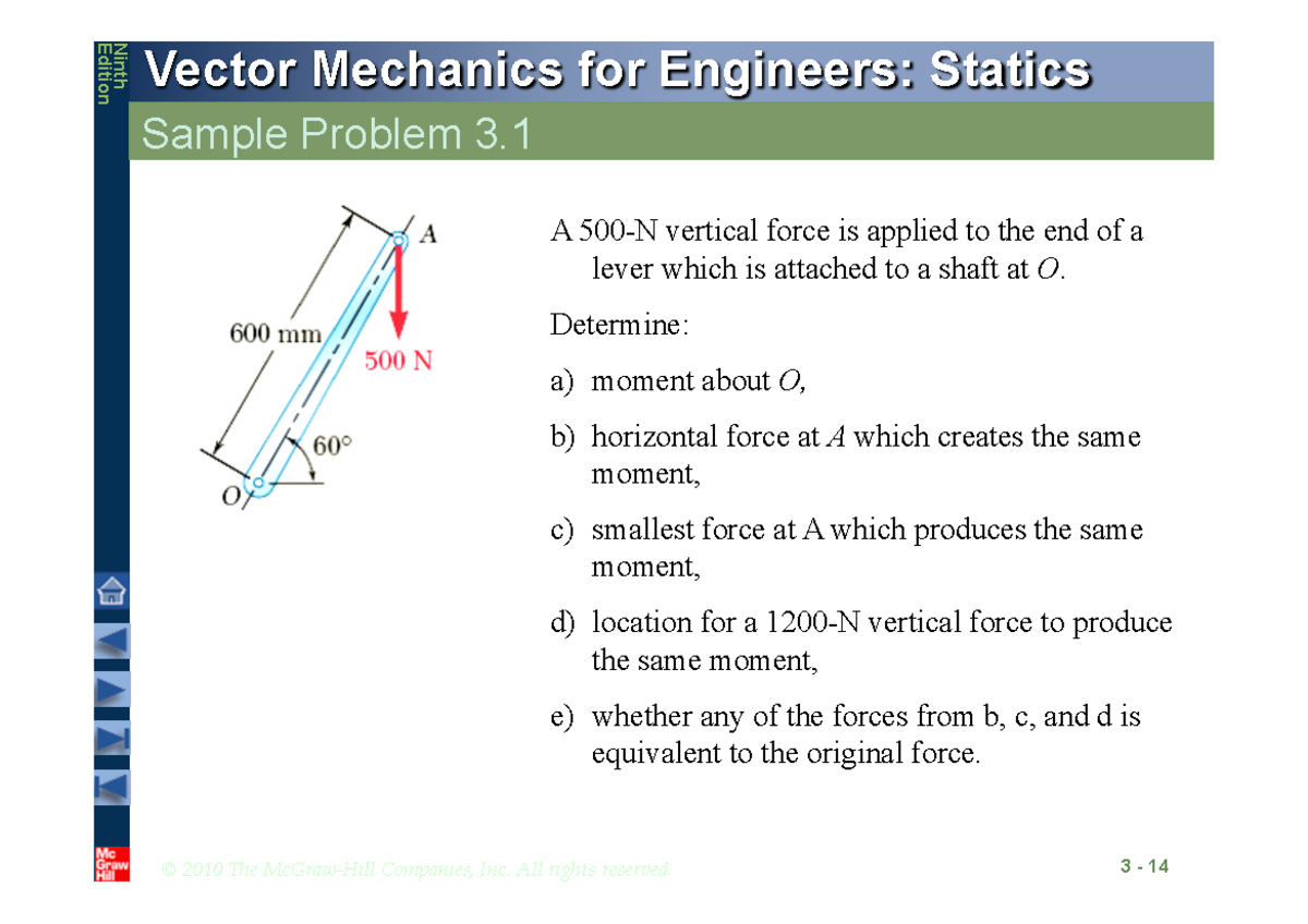 L3-2023 - abc - Vector Mechanics for Engineers: Statics Sample Problem ...