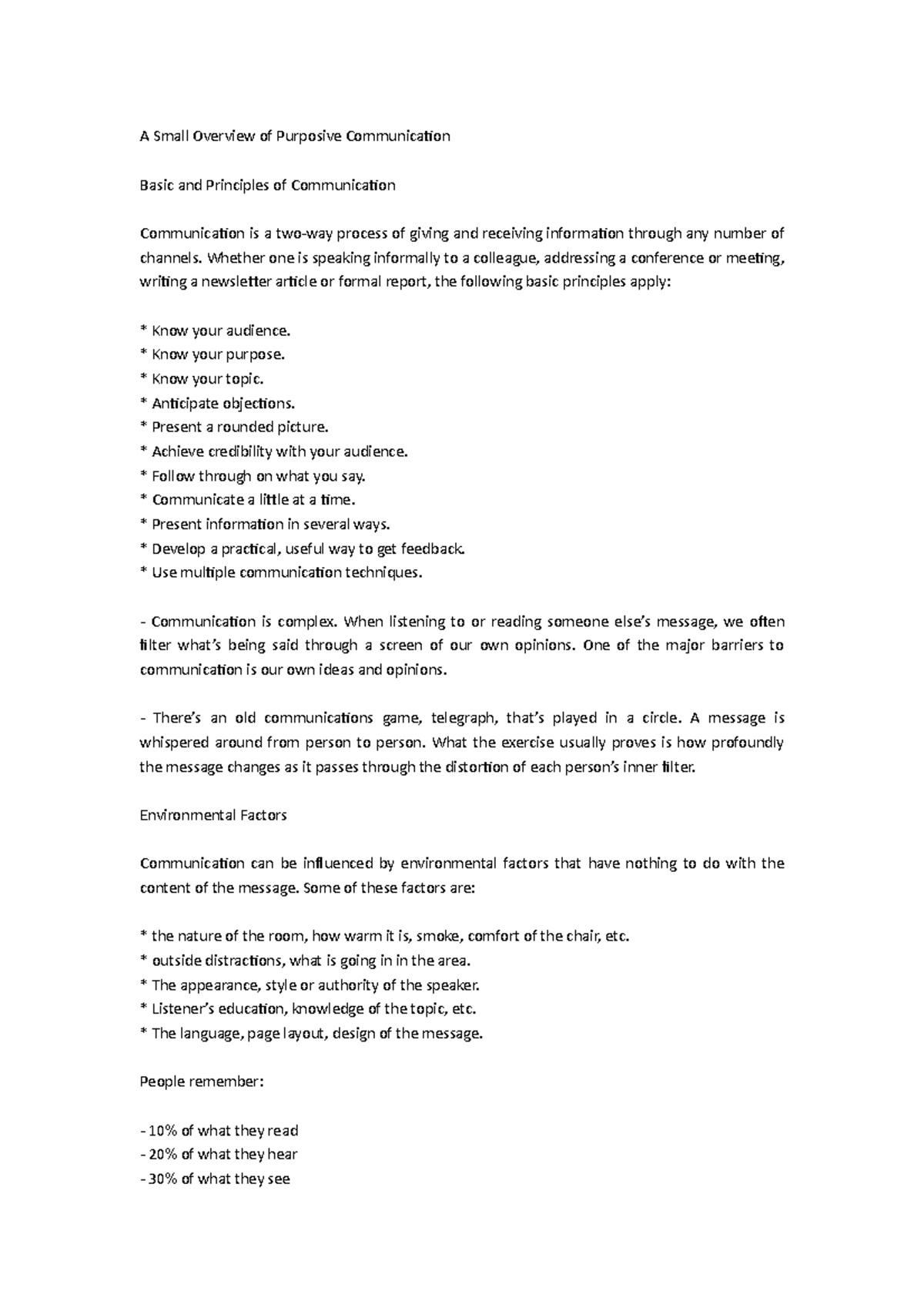 Intro to Purposive Communication - Studocu