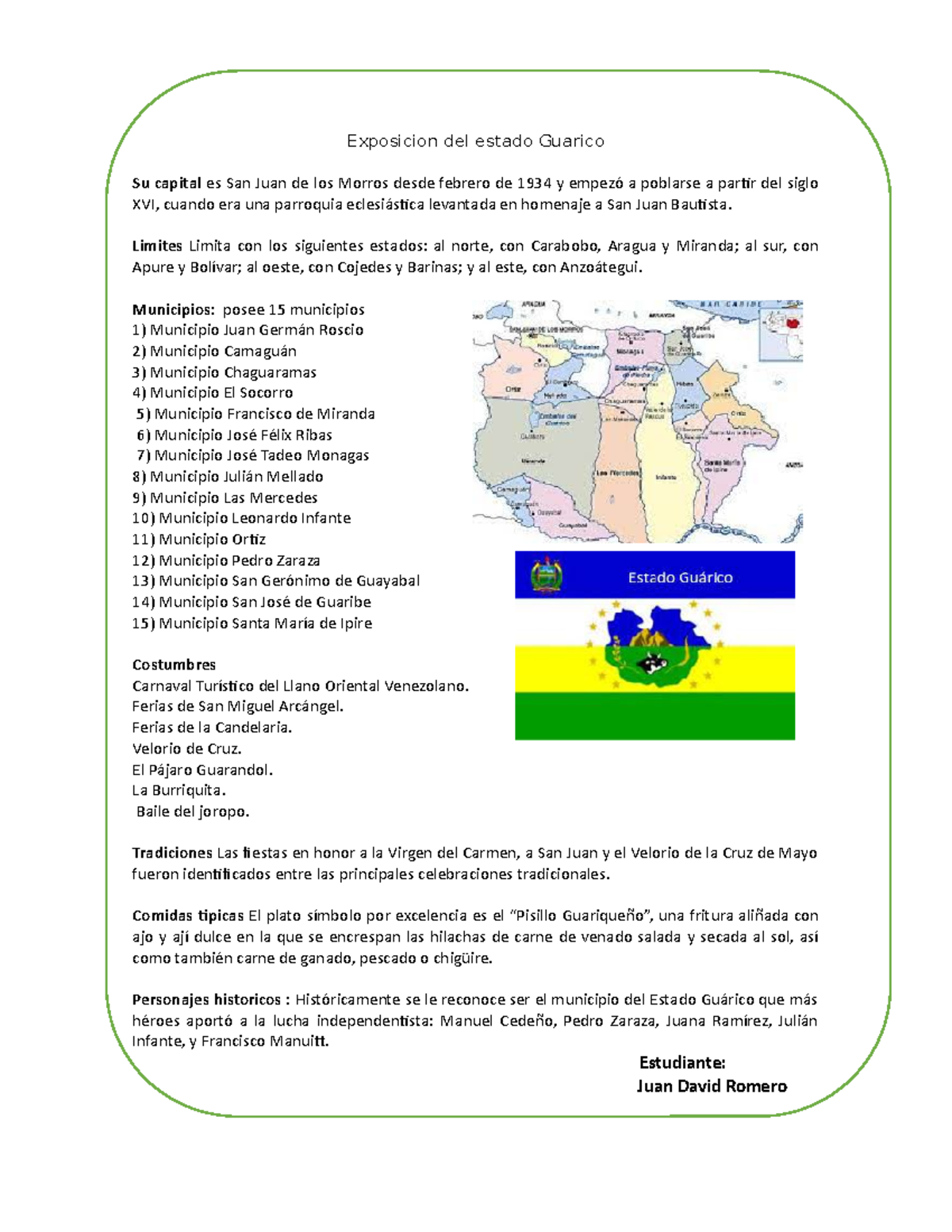 Exposicion del estado Guarico juan - Exposicion del estado Guarico Su ...