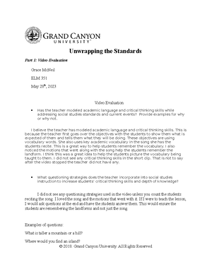 COM-263 Final Draft - COM-525 - GCU - Studocu