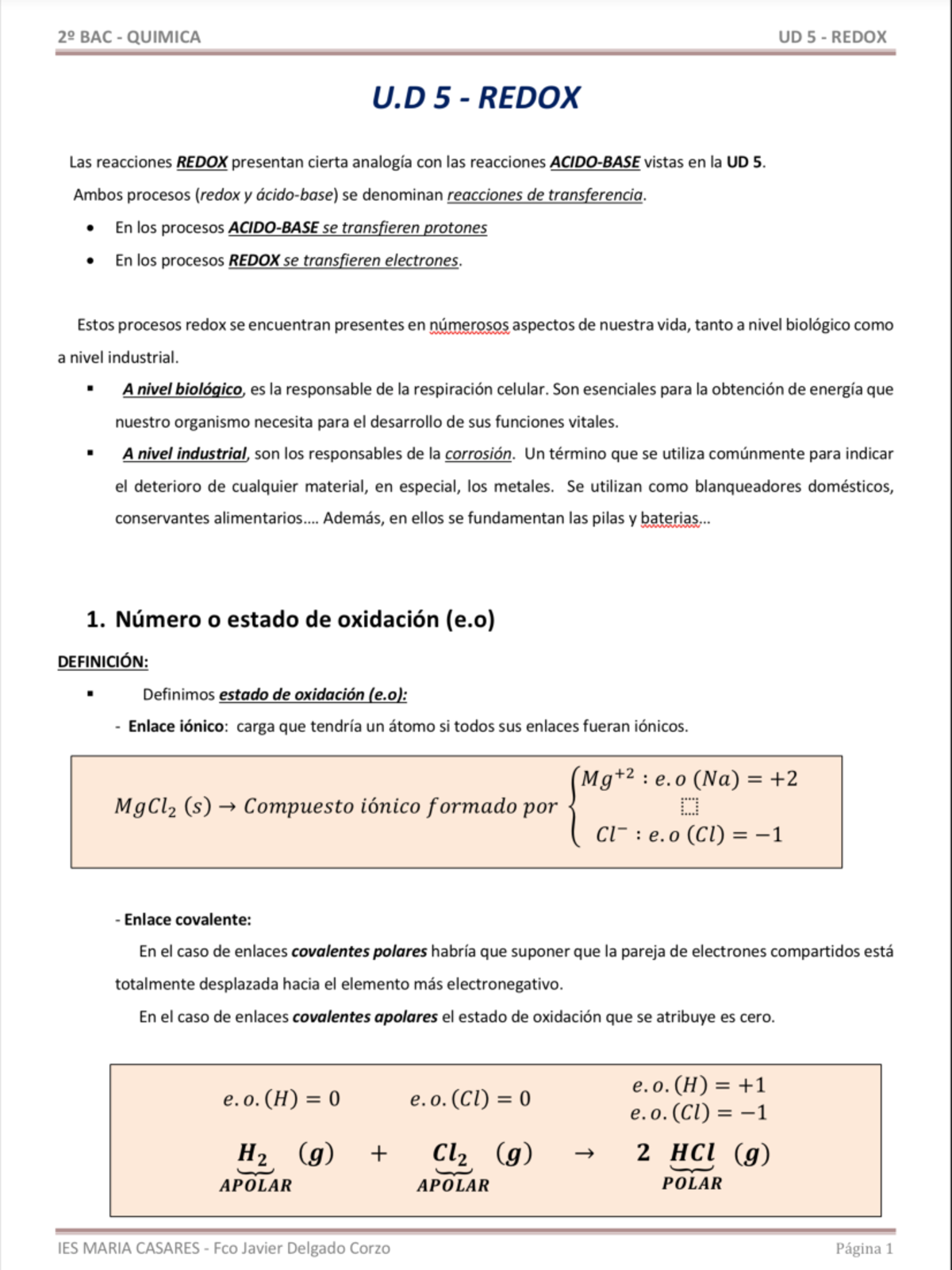 UD5 - Teoria(AV) - Química - Studocu