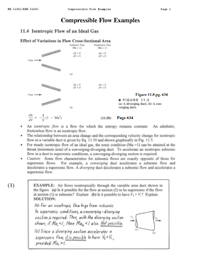 Example Problems Chapter 2b solved - Governing Equation(s) Free Body ...