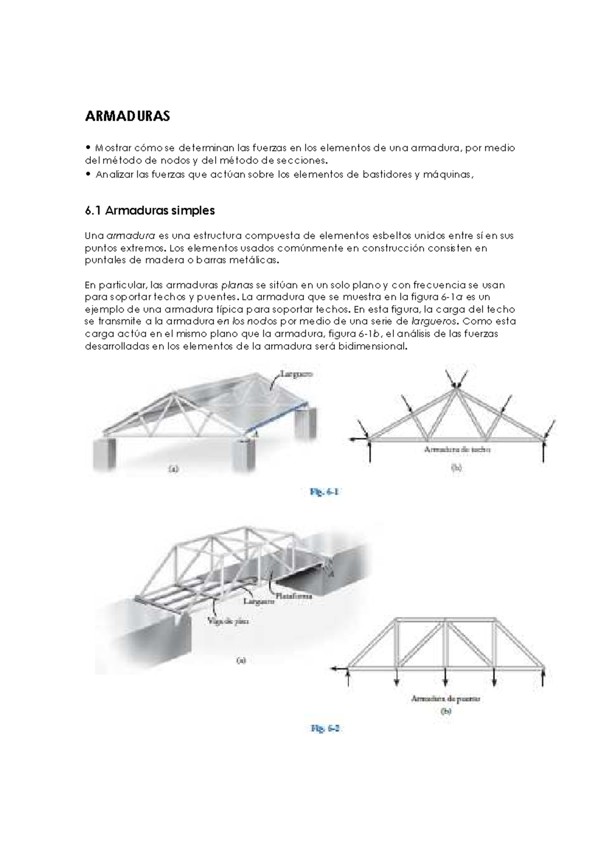 Teoria Armaduras - Nota: 9 - ARMADURAS Mostrar cómo se determinan las ...