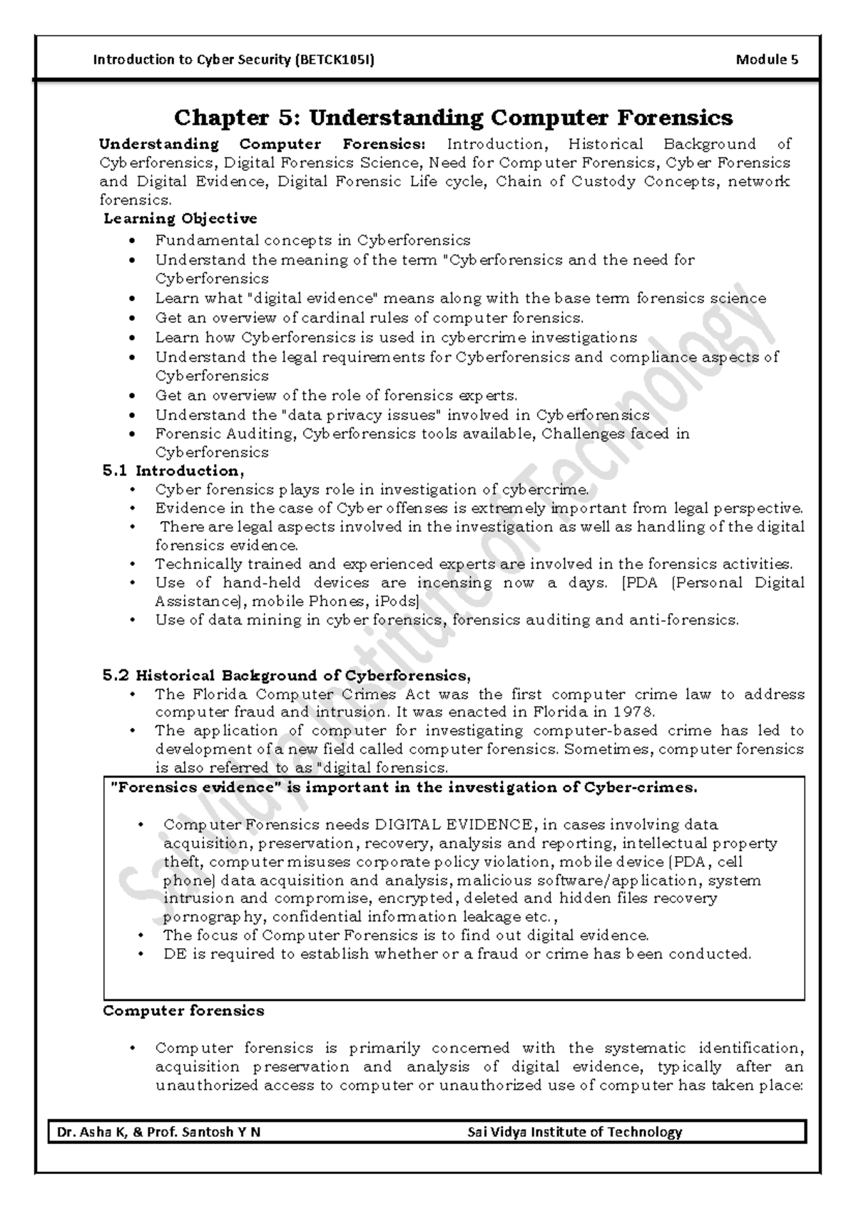 Modified Cyber Security module 5 - Chapter 5 : Understanding Computer ...