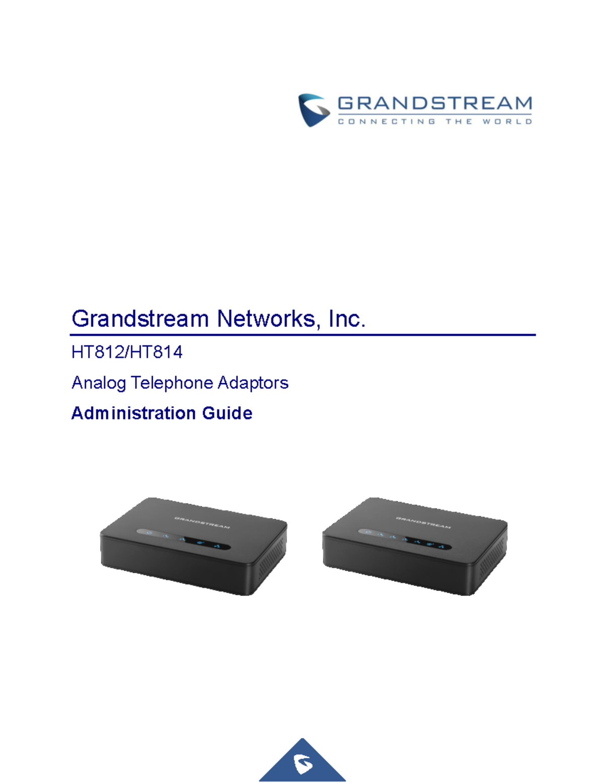 Grandstream HT812 administration guide - Grandstream Networks, Inc ...