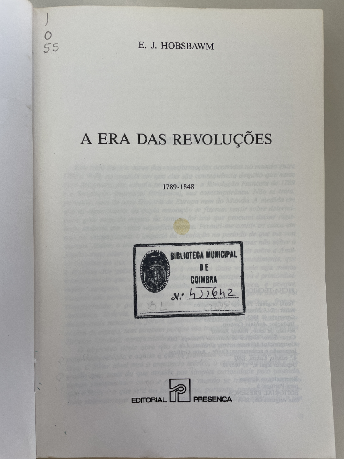 Eric Hobsbawm, A Era das Revoluções, A Revolução Francesa, pp. 65-89 ...