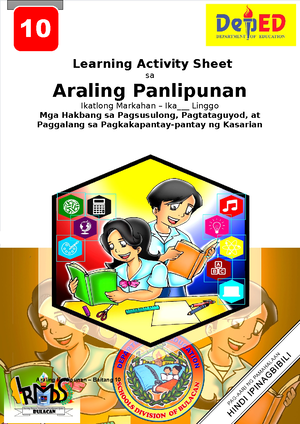 AP10 Quarter 1 Modyul 4 Dalawangapproach finalcopy - Araling Panlipunan Unang Markahan – Modyul ...