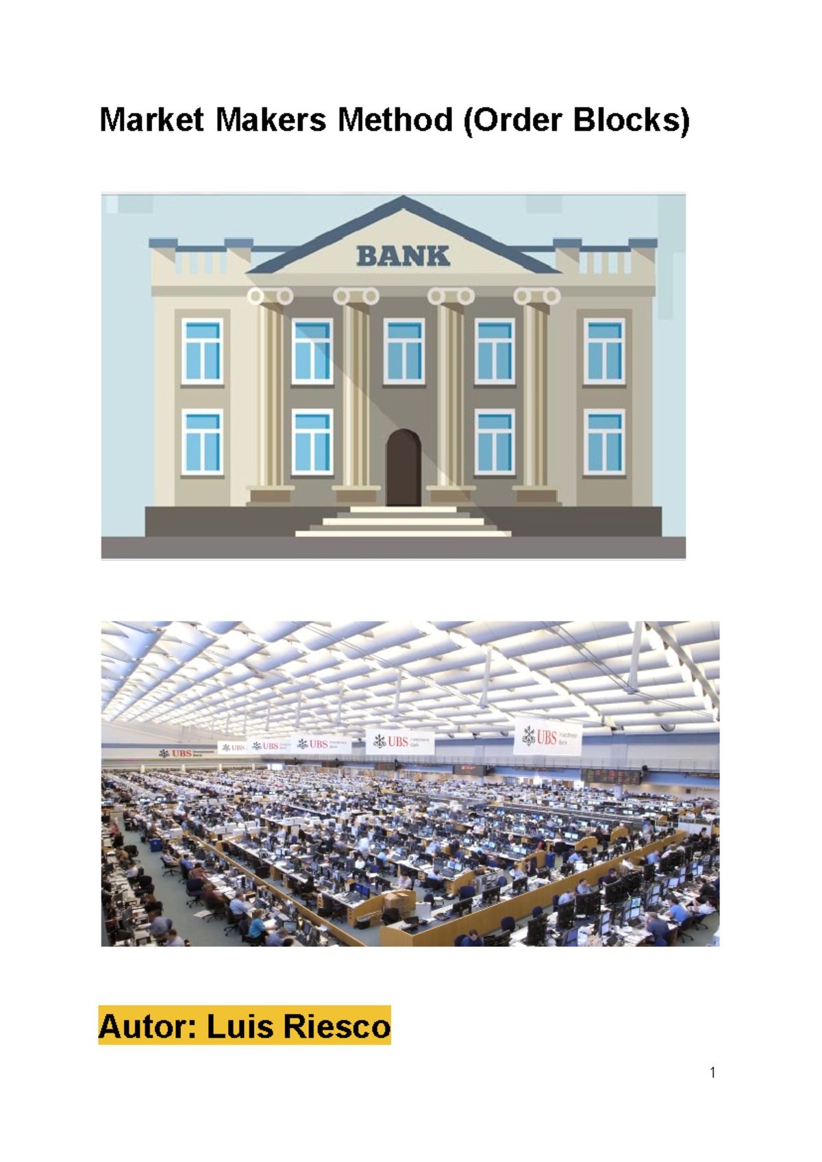 Market Makers Method (Order Blocks) ( PDFDrive ) - Market Makers Method ...