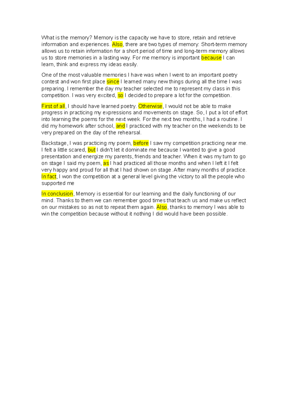 What is the memory - Leen bien pueden saca info - What is the memory ...