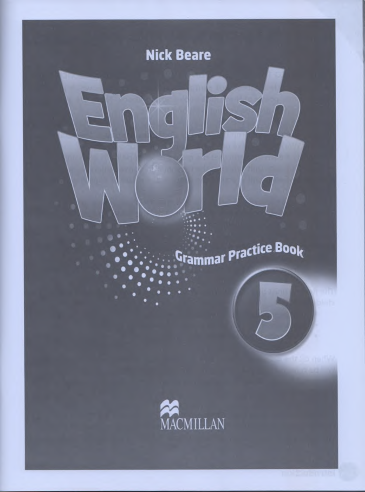 - English World 5 Grammar Practice Book - a• A note to teachers ...