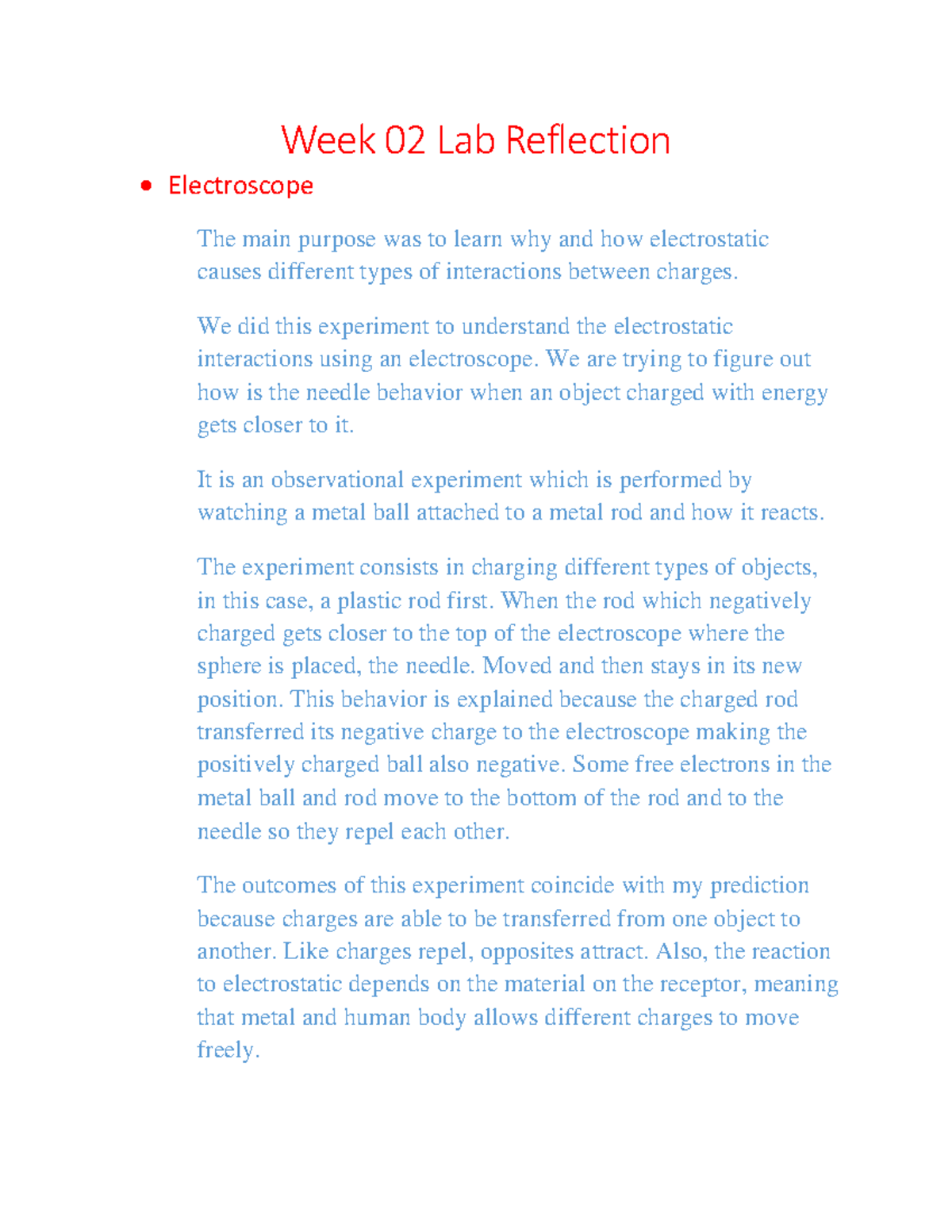 Week 02 Lab Reflection - easy task - Week 02 Lab Reflection ...
