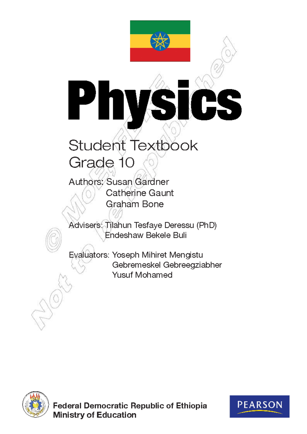 Physics Student G10 - ####### ####### ####### - Studocu