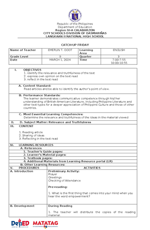 Ulahingan - A chosen people, loved by the Highest God of the skyworld ...